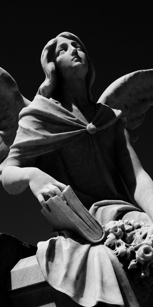 Phone wallpaper: Statue, Angel Statue, Man Made, Angel 623321