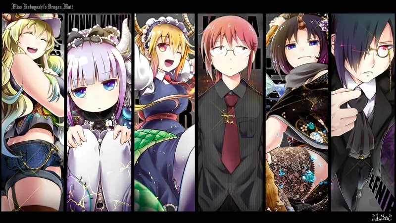 Fondo de pantalla de PC Elma (La Doncella Dragón De La Señorita ...