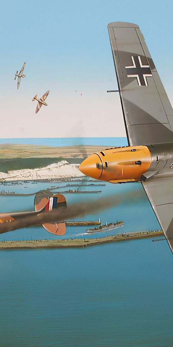 Desktop wallpaper: Supermarine Spitfire, Military, Messerschmitt Bf 109 ...