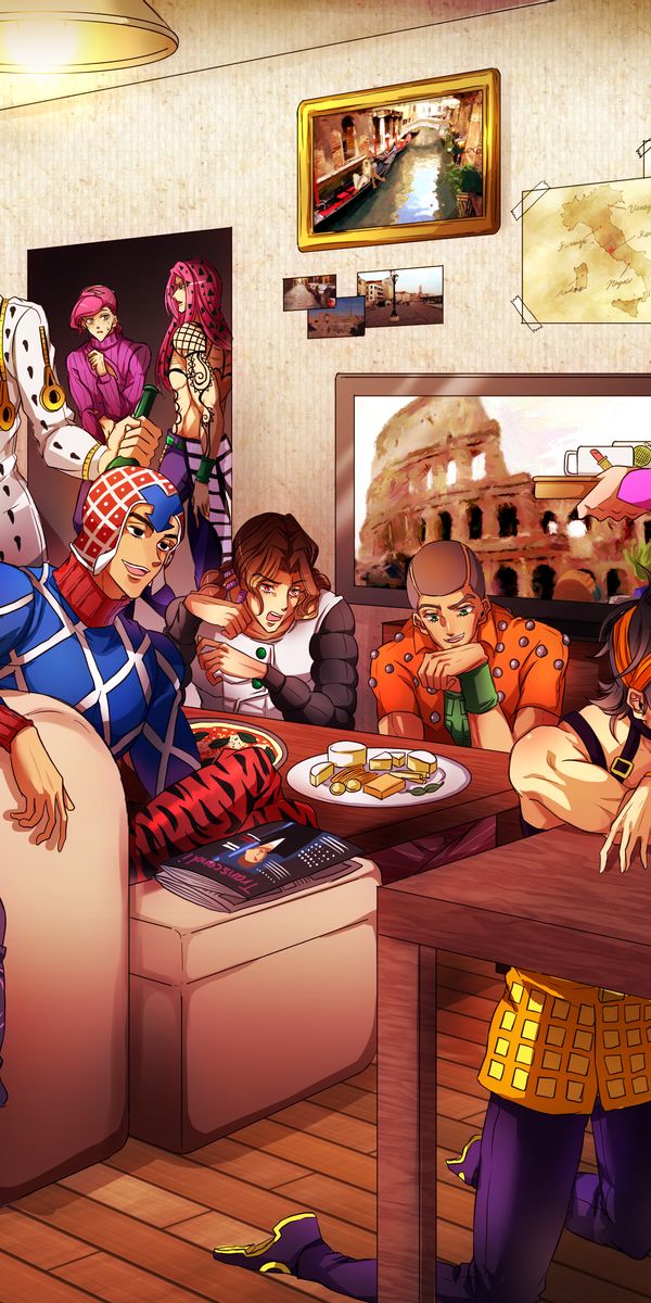 Desktop wallpaper: Diavolo (Jojo's Bizarre Adventure), Bruno Bucciarati ...