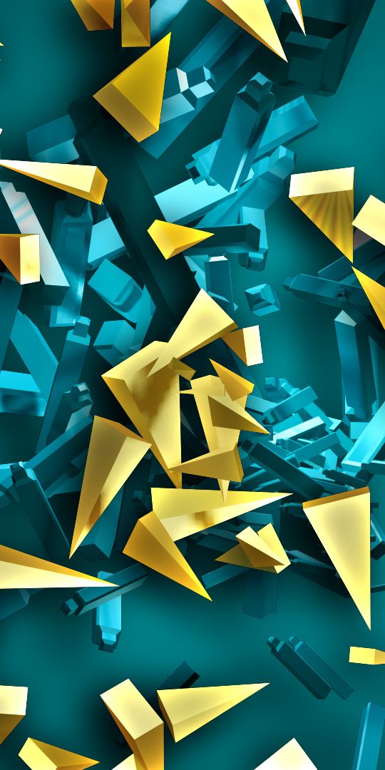 Desktop wallpaper: 3D, Abstract, Cgi, Cyan 4K free download for PC. 553789