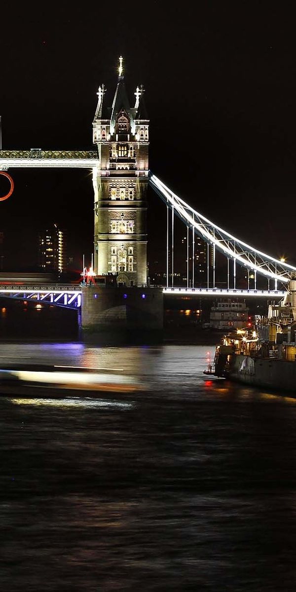 Desktop wallpaper: Bridges, Night, Olympics, London, City, Light ...