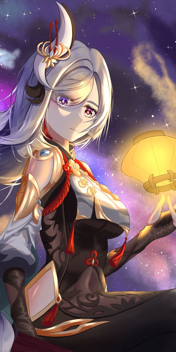Desktop wallpaper: Shenhe (Genshin Impact), Video Game, Genshin Impact ...