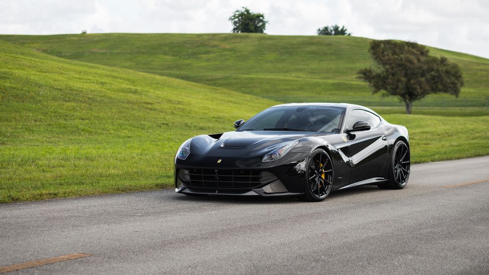Desktop wallpaper: Black Car, Vehicles, Ferrari F12Berlinetta, Car ...