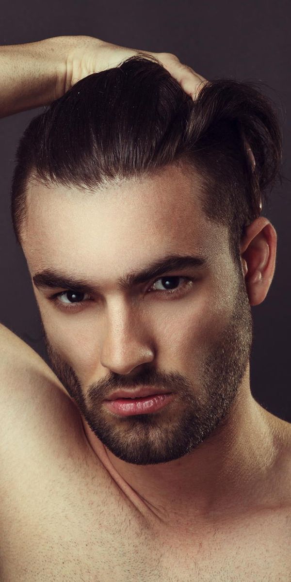 Desktop wallpaper: Men, Model, Beard, Brown Eyes, Brown Hair, Face 4K ...