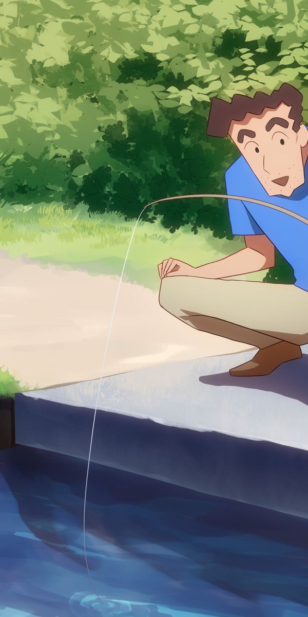Papel de parede para celular: Anime, Kureyon Shinchan, Hiroshi Nohara ...