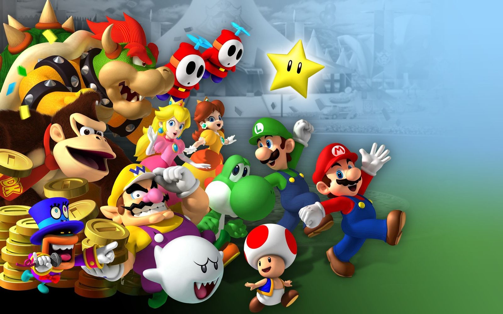 Fondo de pantalla de Super Mario de PC, gratis para computadora 4K