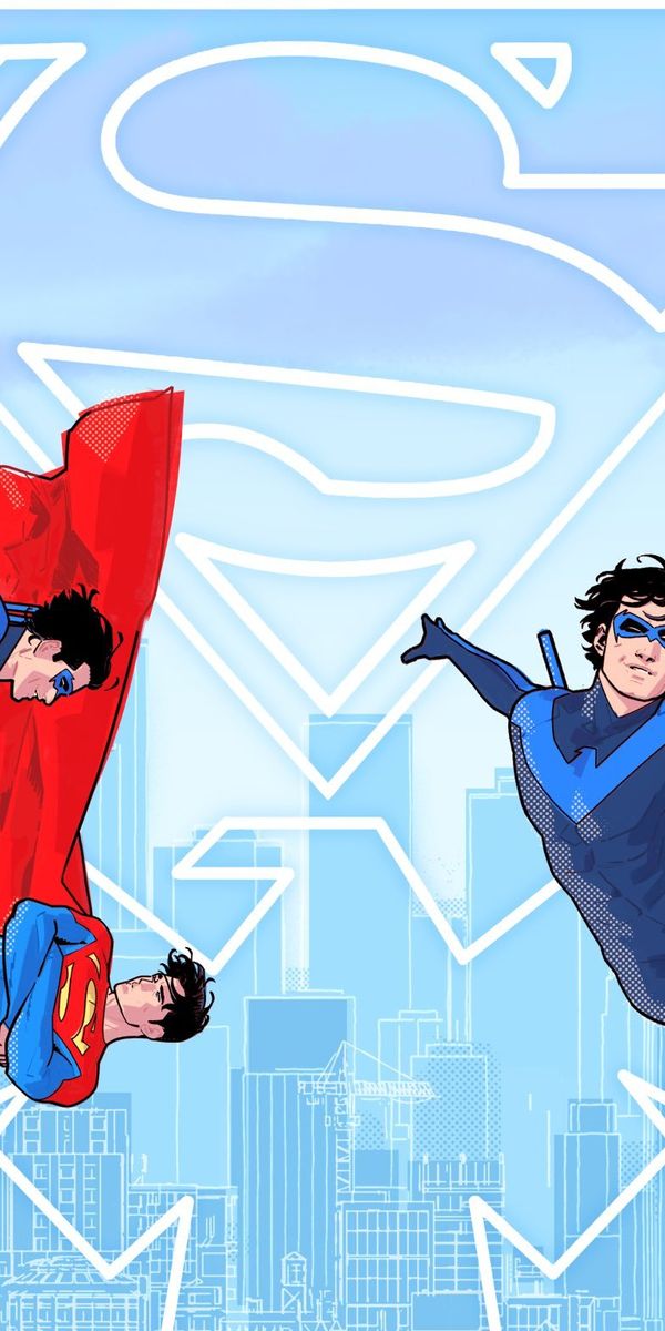 Desktop wallpaper: Nightwing, Jon Kent, Comics, Dc Comics, Dick Grayson ...