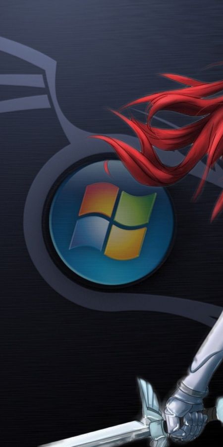 Phone wallpaper: Anime, Fairy Tail, Armor, Erza Scarlet, Sword, Windows ...