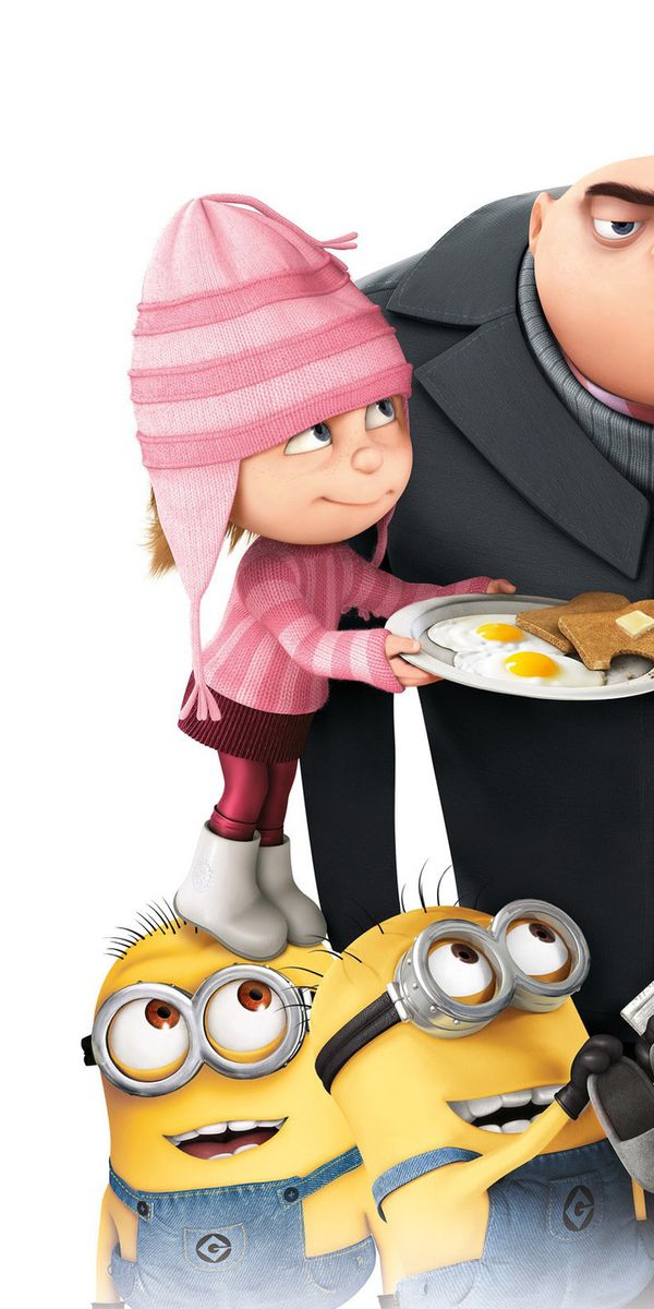 Phone wallpaper: Agnes (Despicable Me), Despicable Me, Edith ...
