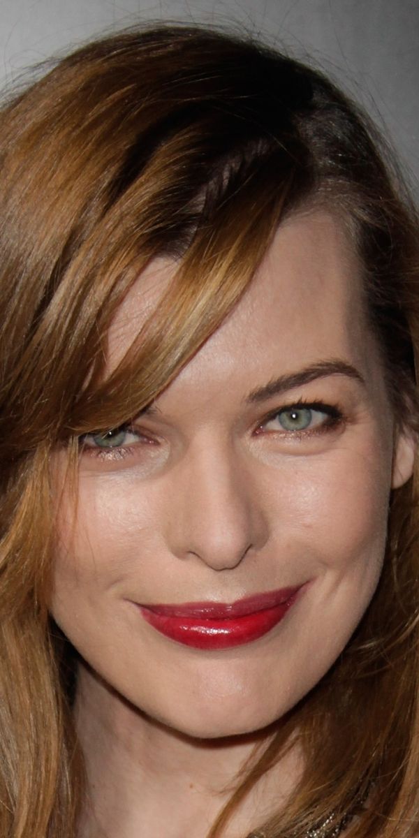 Fondo de pantalla para celular de Milla Jovovich, Pelirrojo, Cara, Ojos ...