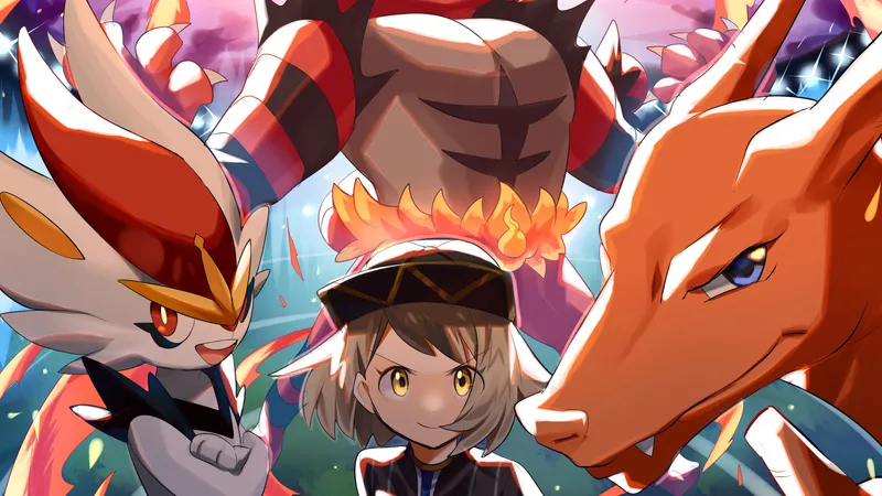 Desktop wallpaper: Cinderace (Pokémon), Pokémon Sword & Shield, Anime ...