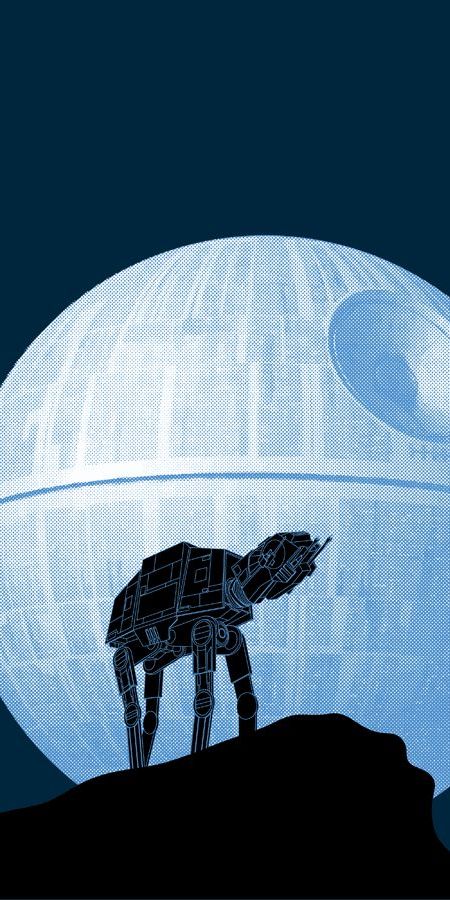 Desktop wallpaper: Star Wars, Sci Fi, At At Walker, Death Star 4K free ...