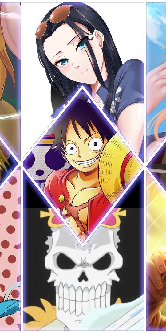 Fondo de pantalla para celular de Monkey D Luffy, Nami (Una Pieza), One ...