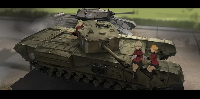 Free Girls Und Panzer 4K Wallpapers & Desktop HD Backgrounds for PC