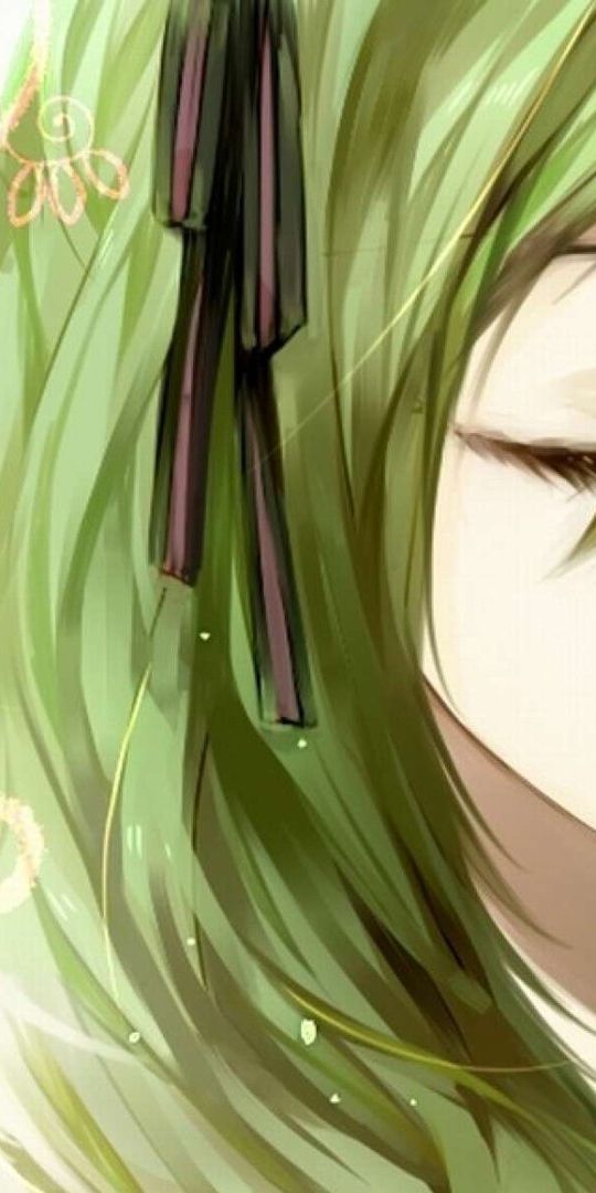 Desktop wallpaper: Anime, Vocaloid, Cute, Green Hair, Gumi (Vocaloid ...