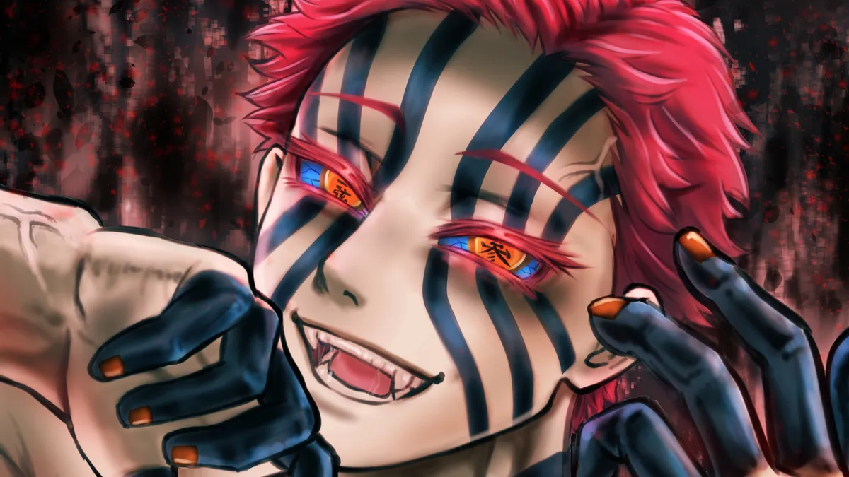 Desktop wallpaper: Akaza (Demon Slayer: Kimetsu No Yaiba), Anime, Demon ...