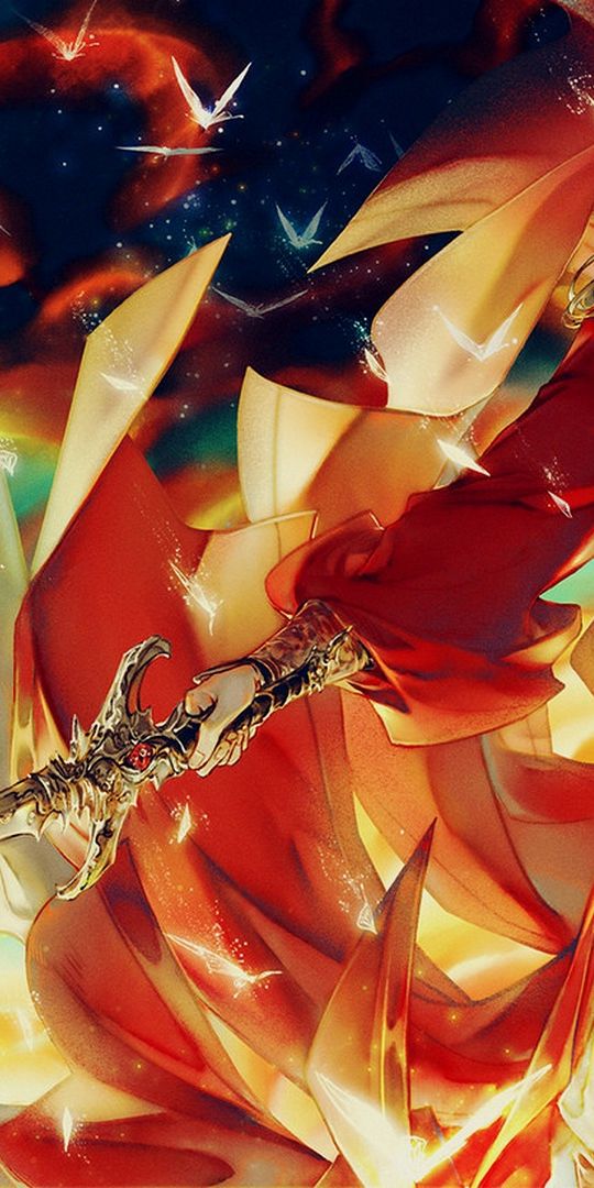 Phone wallpaper: Tian Guan Ci Fu, Heaven Official's Blessing, Hua Cheng ...