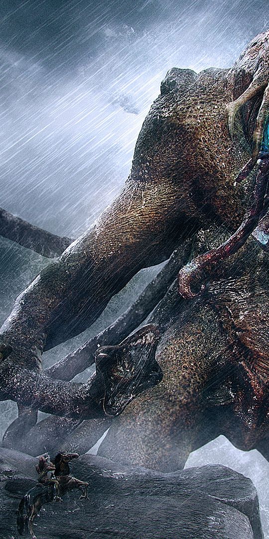 Phone wallpaper: Fantasy, Giant 639804
