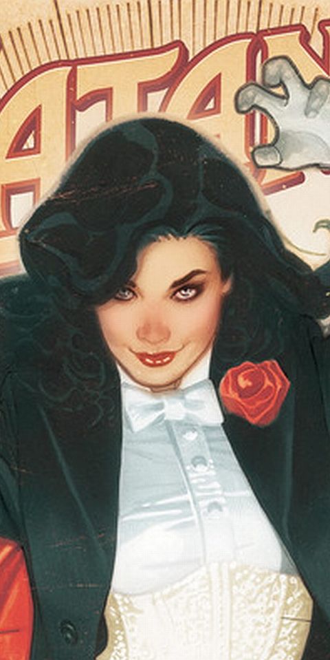 Desktop wallpaper: Comics, Zatanna 4K free download for PC. 1443401