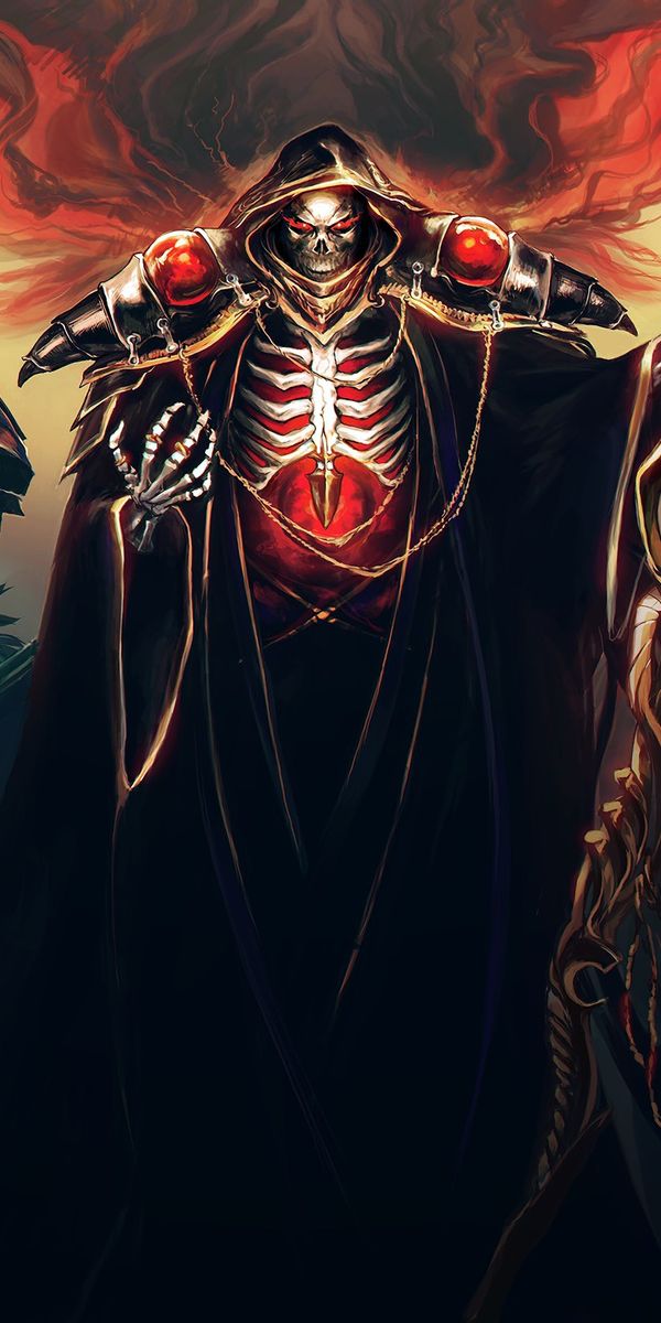 HD Desktop-Wallpaper: Animes, Operation: Overlord, Ainz Ooal Kleid ...
