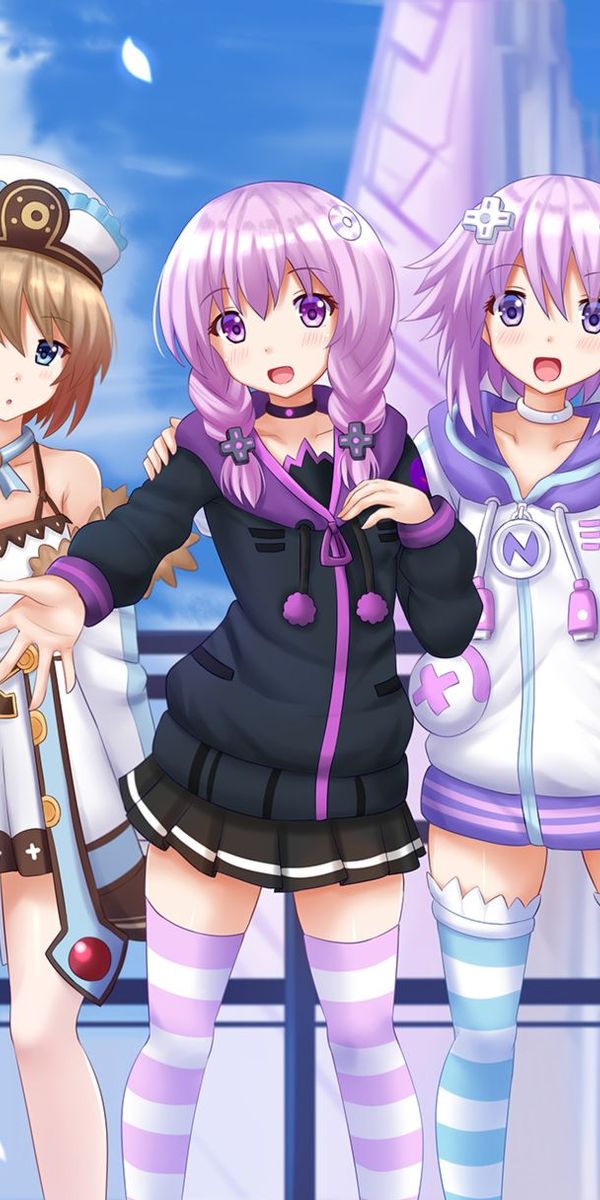 Phone wallpaper: Video Game, Hyperdimension Neptunia, Blanc ...