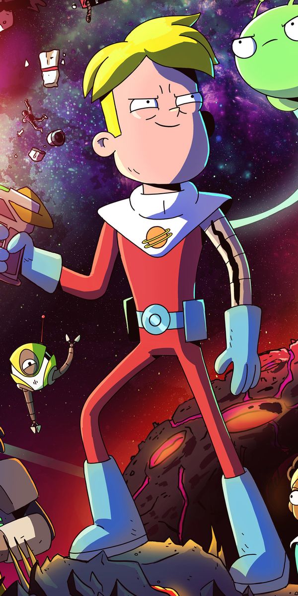 Phone wallpaper: Final Space, Tv Show, Kvn (Final Space), Gary ...