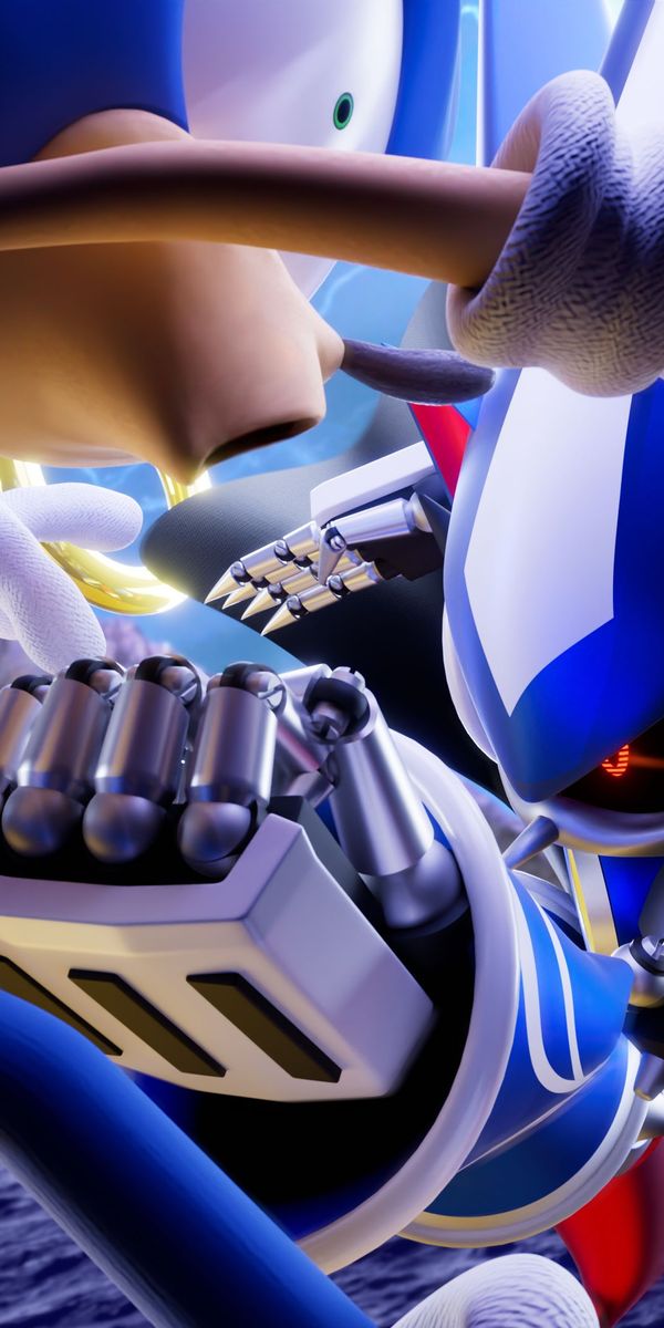 Phone wallpaper: Metal Sonic, Sonic The Hedgehog (Idw), Comics, Punch ...