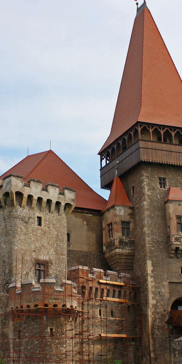 Phone wallpaper: Man Made, Corvin Castle, Castles 350478