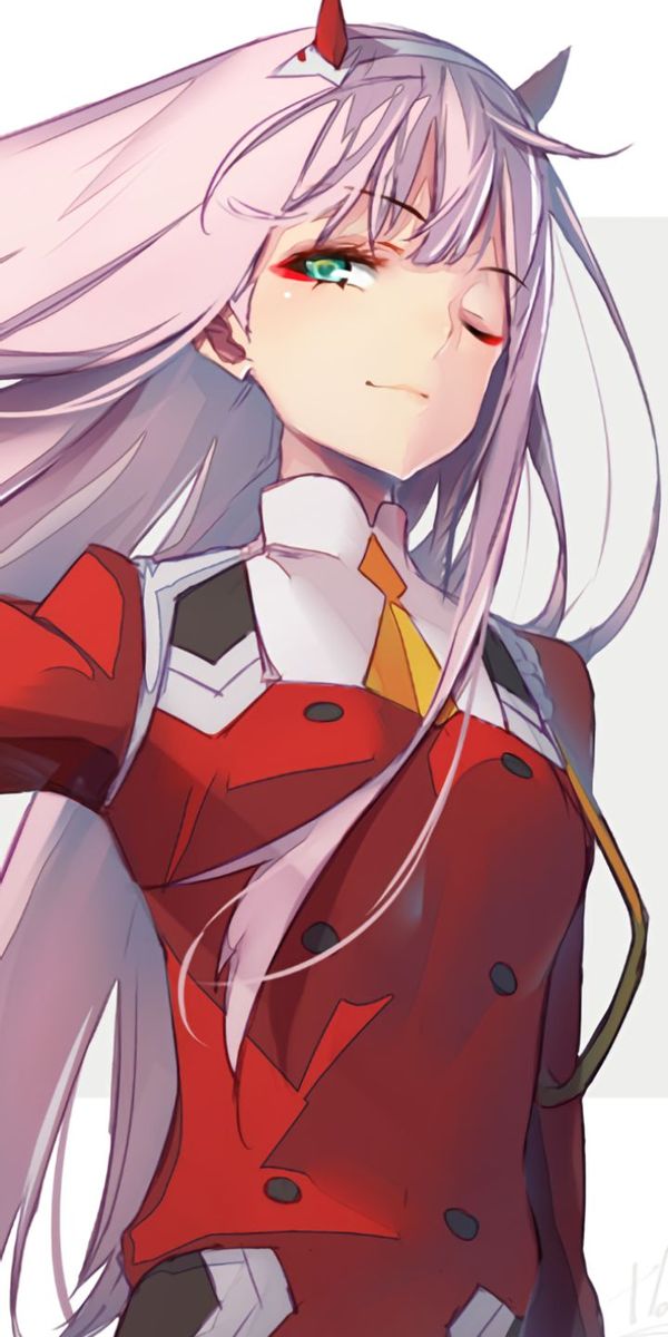 Papel de parede para celular: Anime, Darling In The Franxx, Cabelo Rosa ...