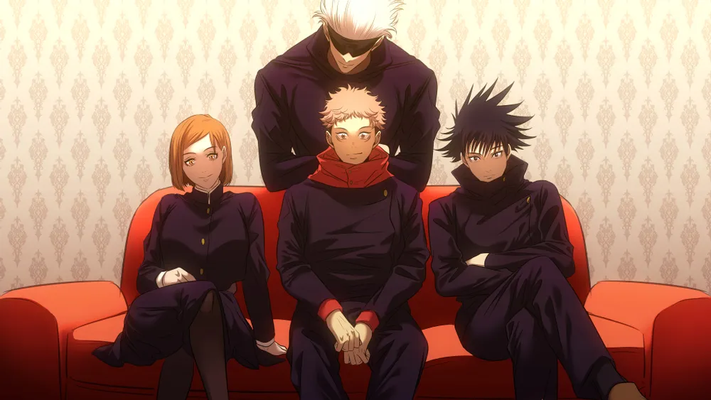 Desktop wallpaper: Jujutsu Kaisen, Satoru Gojo, Megumi Fushiguro, Yuji ...