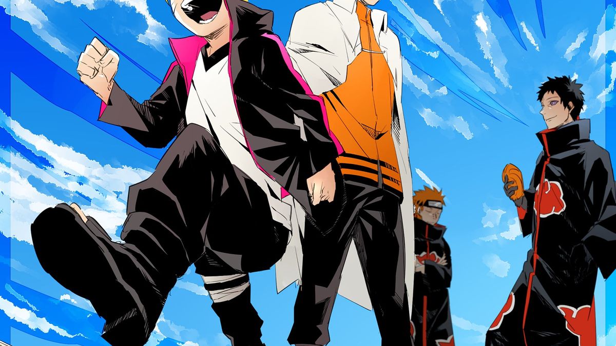 Dynamic Boruto and Naruto Characters PC wallpaper