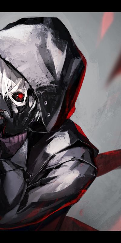Desktop wallpaper: Red Eyes, Anime, Ken Kaneki, Tokyo Ghoul, Hood ...