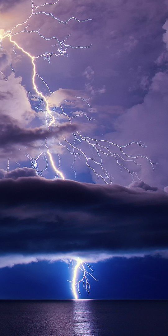 Télécharger fonds d'écran pour téléphone: Tempête, Photographie, Eclair ...