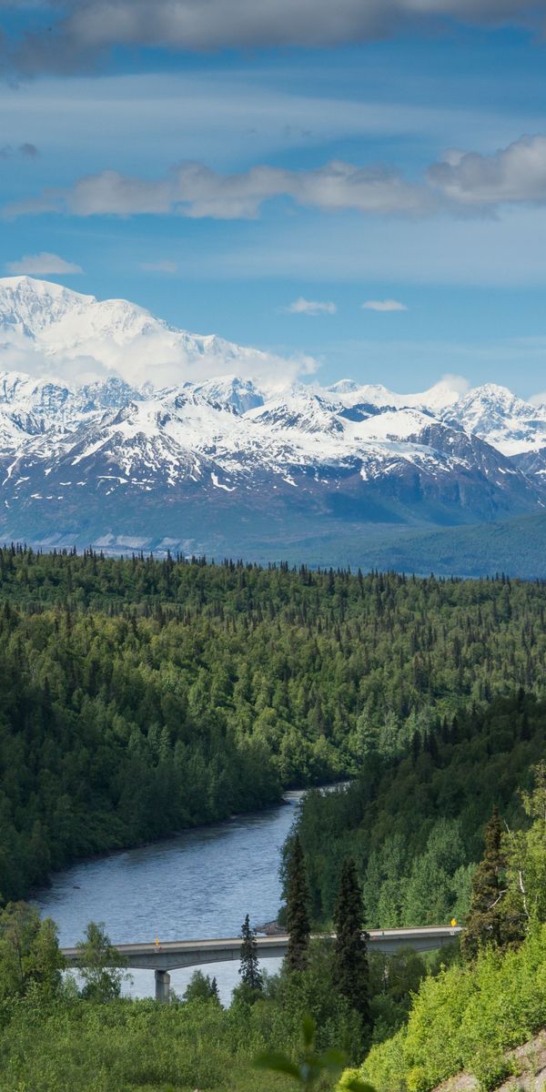 Desktop wallpaper: Alaska, Mountains, Earth, Denali, Denali National ...