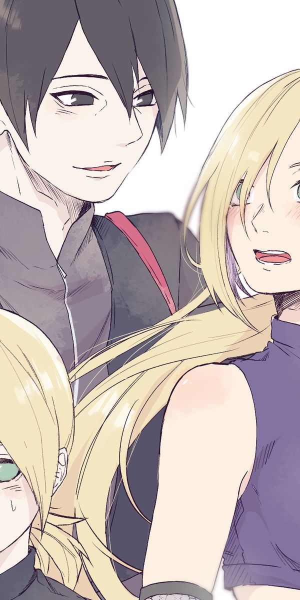 Phone wallpaper: Anime, Boruto, Ino Yamanaka, Inojin Yamanaka, Sai ...