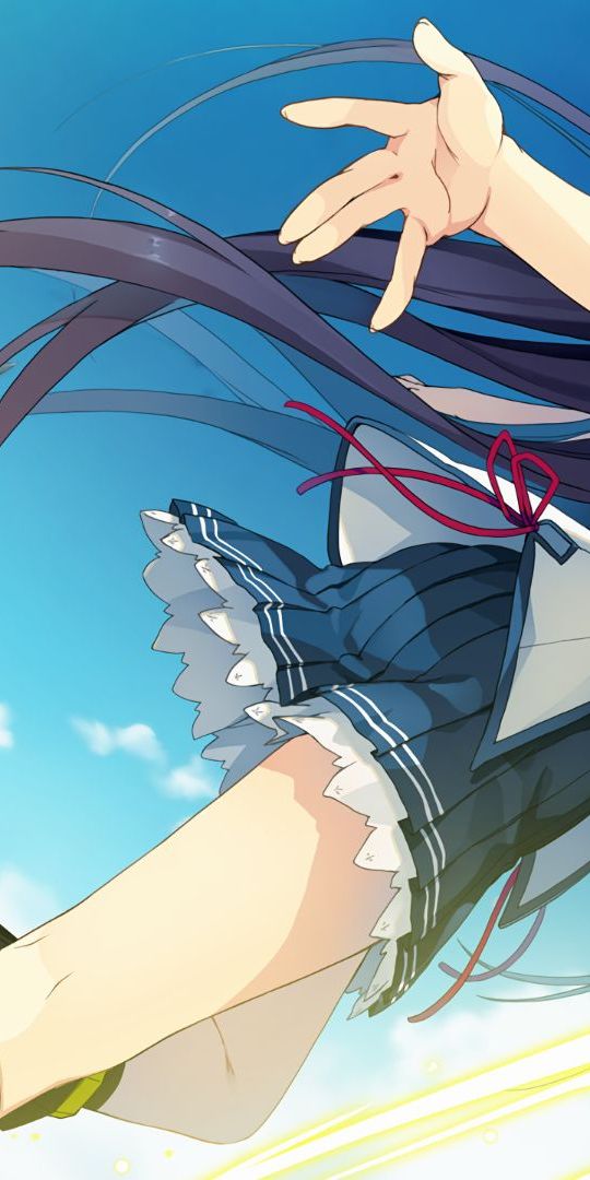 Phone wallpaper: Misaki Tobisawa, Aokana: Four Rhythm Across The Blue ...