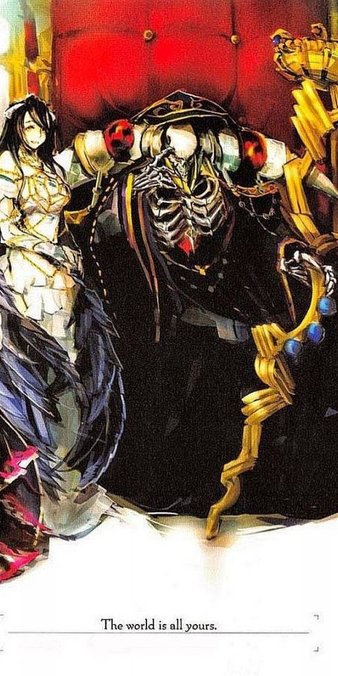Phone wallpaper: Demiurge (Overlord), Anime, Albedo (Overlord), Mare ...