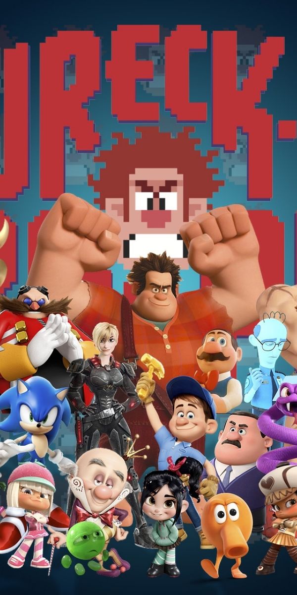 Papel de parede para celular: Filme, Detona Ralph, Vanellope Von ...