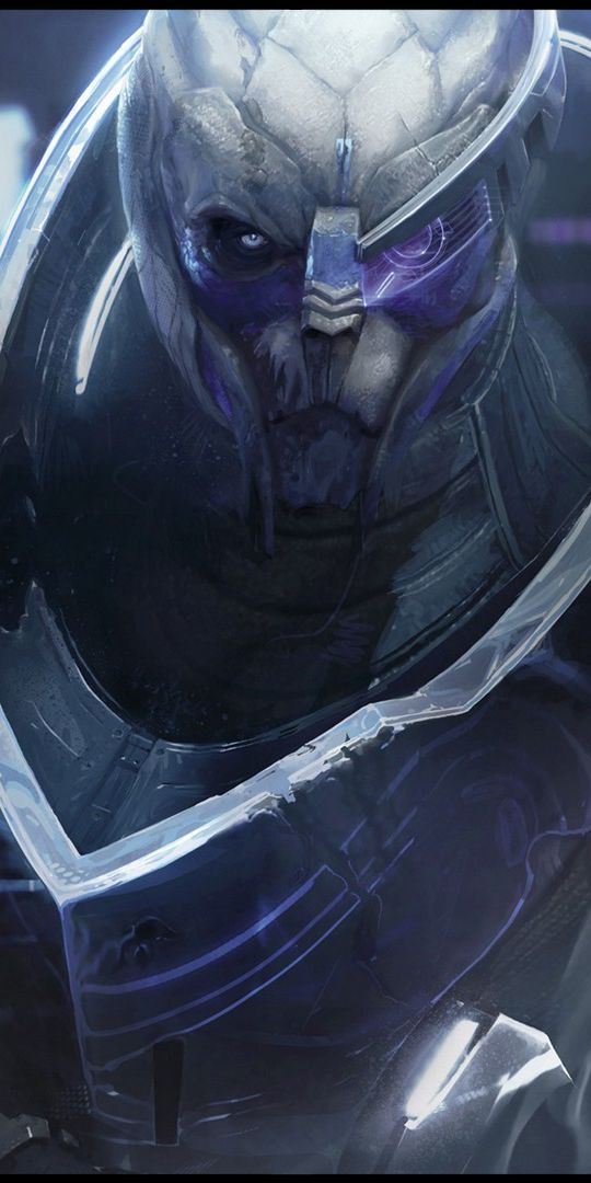 Phone wallpaper: Garrus Vakarian, Mass Effect, Tali'zorah, Video Game ...