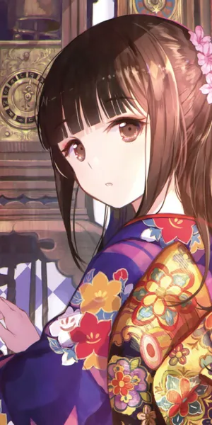 Phone wallpaper: Anime, Geisha 1263476