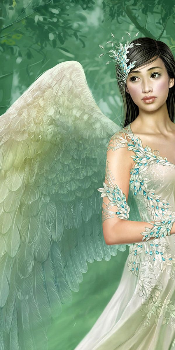 Desktop wallpaper: Fantasy, Angel, Wings 4K free download for PC. 178552