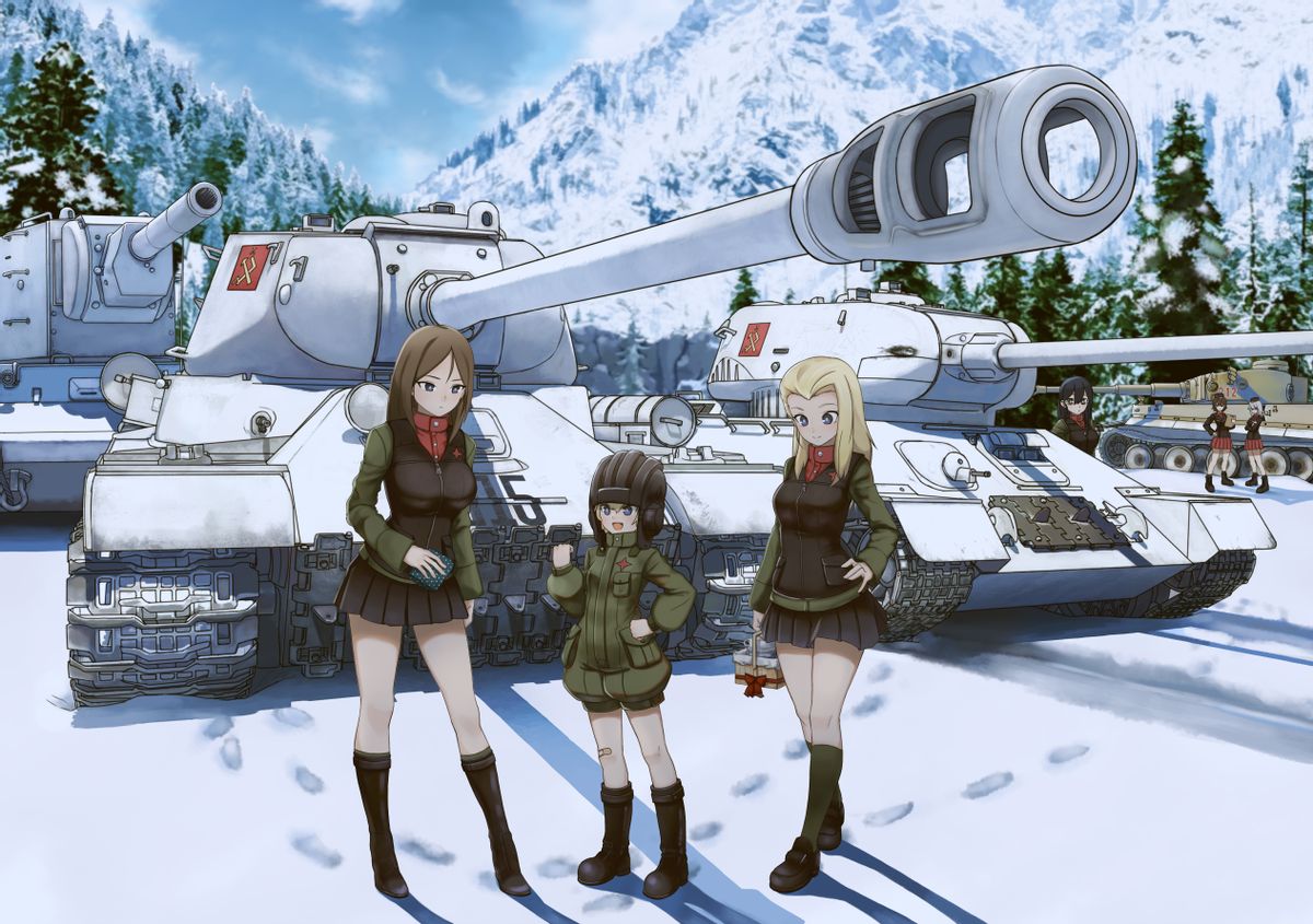 Girls Und Panzer Phone Wallpapers: Free 4K & HD Downloads | mob.org