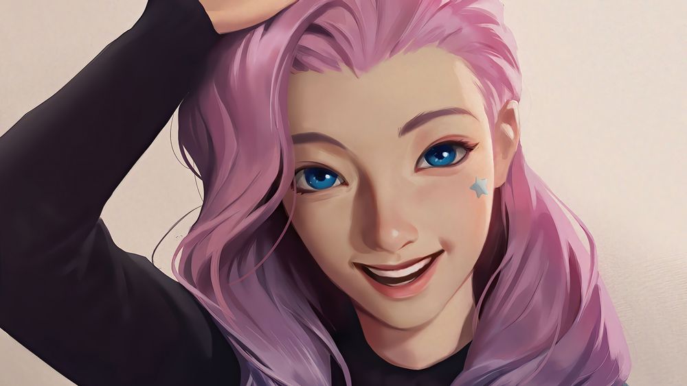Fond d'écran HD: Jeux Vidéo, League Of Legends, Yeux Bleus, Cheveux ...