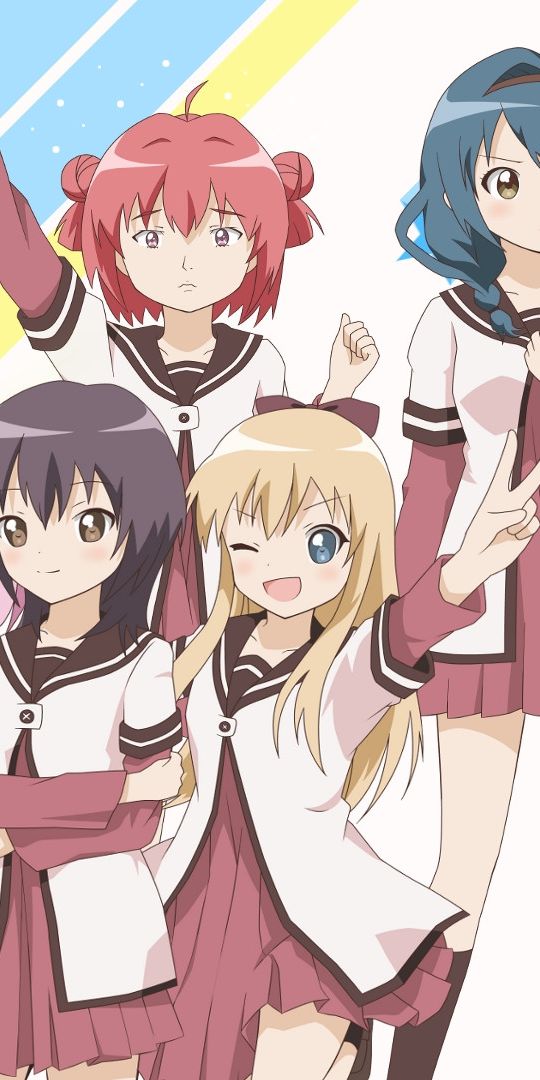 Desktop wallpaper: Anime, Yuru Yuri 4K free download for PC. 665028