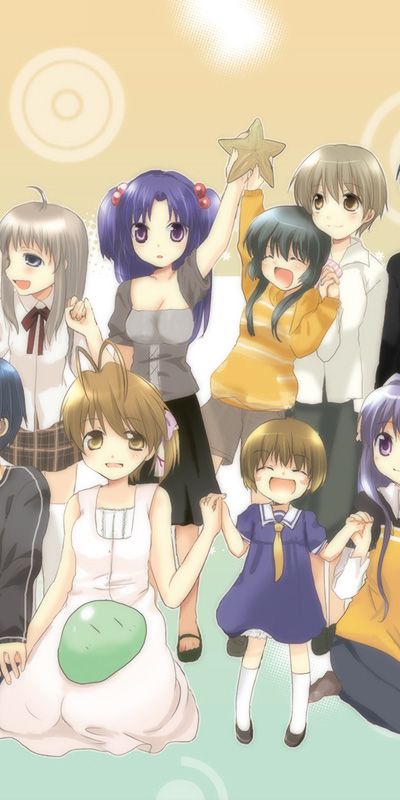 Desktop wallpaper: Anime, Clannad, Akio Furukawa, Katsuki Shima, Kotomi ...