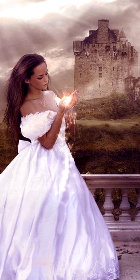 Phone wallpaper: Fantasy, Women, Castle 223780