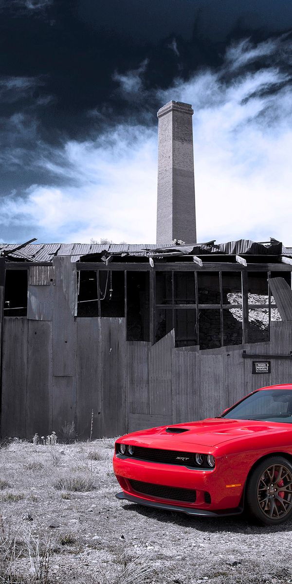 Desktop wallpaper: Muscle Car, Dodge Challenger Srt Hellcat, Dodge ...