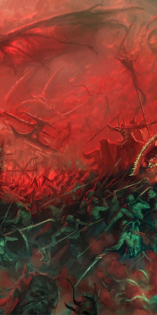 Desktop wallpaper: Demon, Video Game, Warhammer, Barbarian, Battle ...