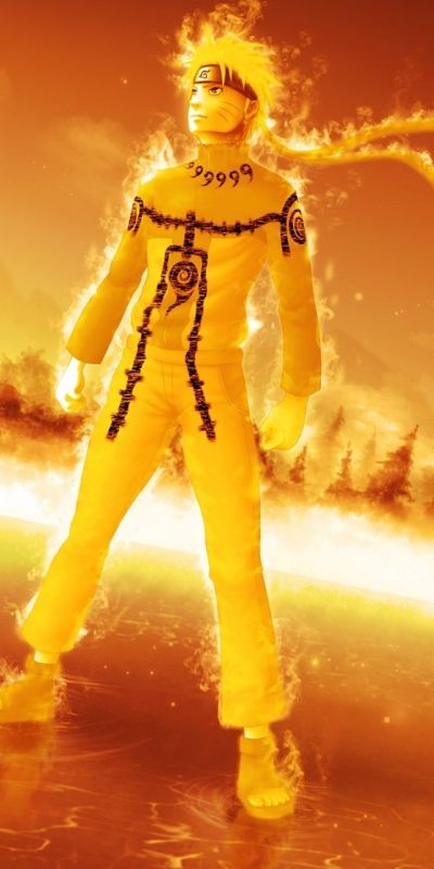 Phone wallpaper: Naruto Uzumaki, Anime, Naruto, Glow, Water, Ninja 1088439